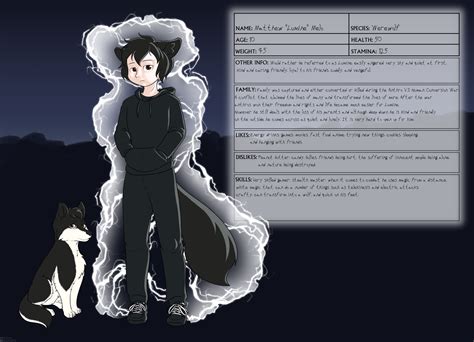 Lumine The Werewolf — Weasyl