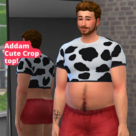Addam Cute Crop Top Clothing Loverslab