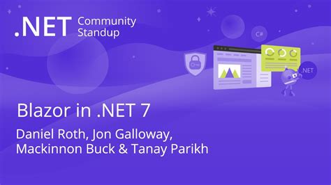 ASP NET Community Standup Blazor In NET 7 YouTube