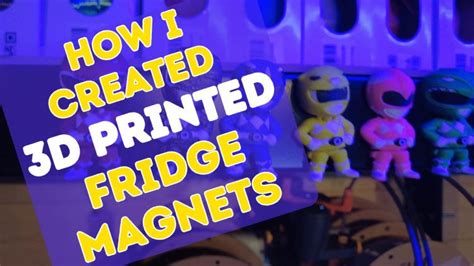 How To Turn Any 3d Print Into A Fridge Magnet Without Glue I Love
