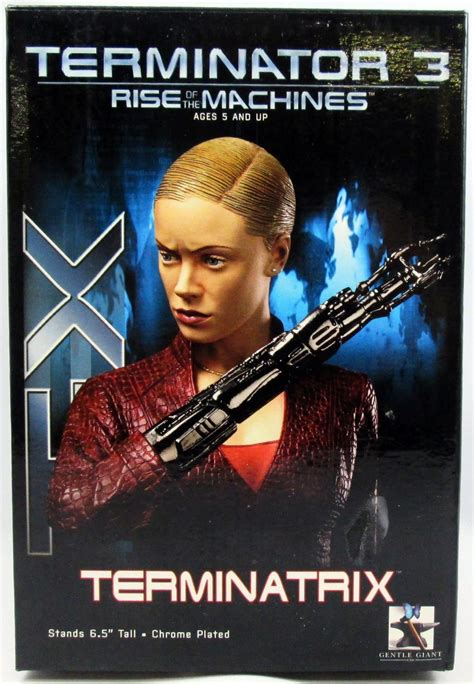 Termiantor 3 Rise Of The Machines T X Terminatrix Mini Bust