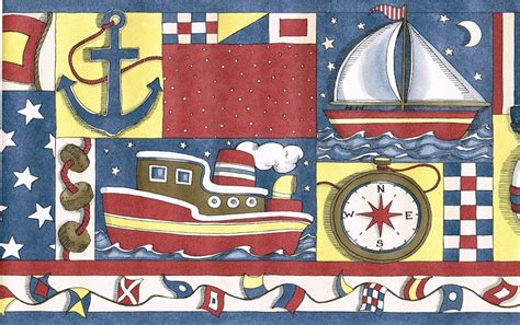 Nautical Star Compass Wallpaper