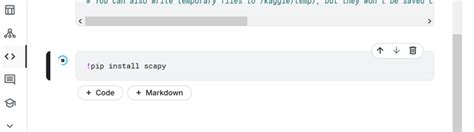 How To Install Scapy In Kaggle Geeksforgeeks