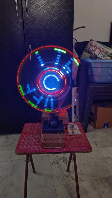 Arduino Automated Room With Pov Display 8 Steps With Pictures