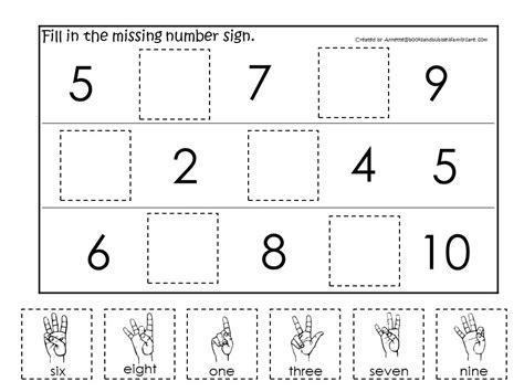 Sign Language For Beginners Worksheet