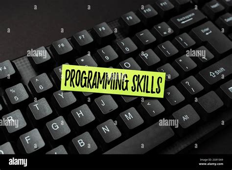Conceptual Caption Programming Skills Business Idea Skills Vital To