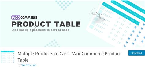 Eight Best WooCommerce Product Table Plugins FixRunner