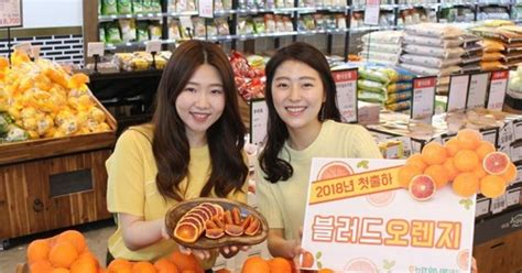 블러드 오렌지 드세요