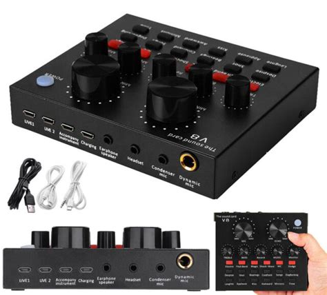 LIve Stream Audio Interface V8 KaroutExpress