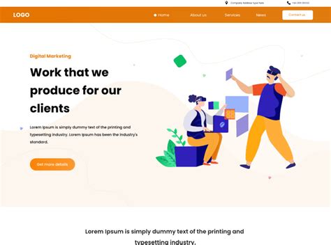 10款高品质网页html模板，轻松创建精美网页！