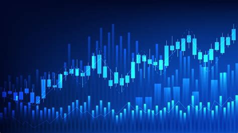 Premium Vector Financial Business Statistics With Bar Graph And