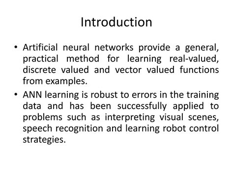Solution Machine Learning Introduction To Artificial Neural Network