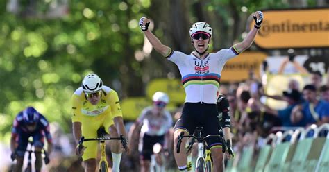 Etapa 4 Del Tour De Francia 2025 El Esloveno Tadej Pogacar Ganó La