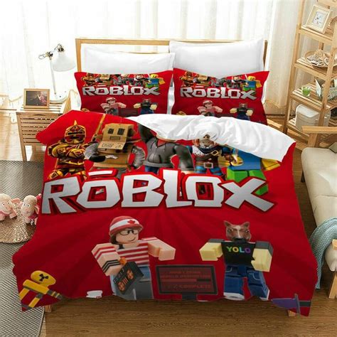 Roblox Duvet Quilt Bedding Set 2 Design Trend
