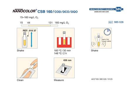 Cod 160 Cod Test Kit Envitech Ltd