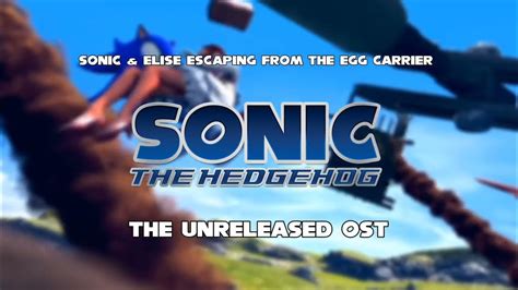 Sonic And Elise Escaping From The Egg Carrier Sonic The Hedgehog 06