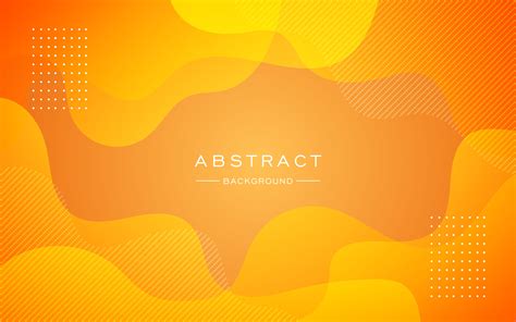 Minimal Orange Abstract Geometric Fluid Dynamic Shape Composition Wavy Background Eps10 Vector
