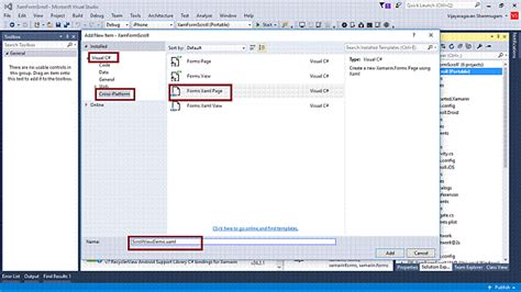How To Add Scrollview In Xamarinforms Application For Android And Uwp