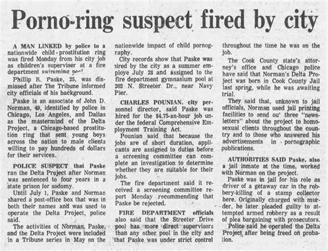 John Wayne Gacy And The Delta Project