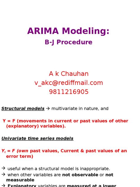 PDF ARIMA Modeling DOKUMEN TIPS