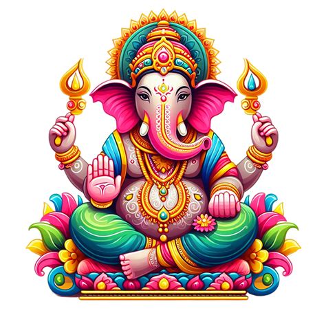 Ai Generated Beautiful Lord Ganpati For Ganesh Chaturthi 39569199 Png