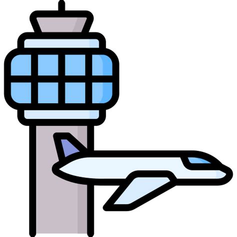 Air Traffic Controller Special Lineal Color Icon