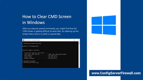 How To Clear Cmd Screen In Windows