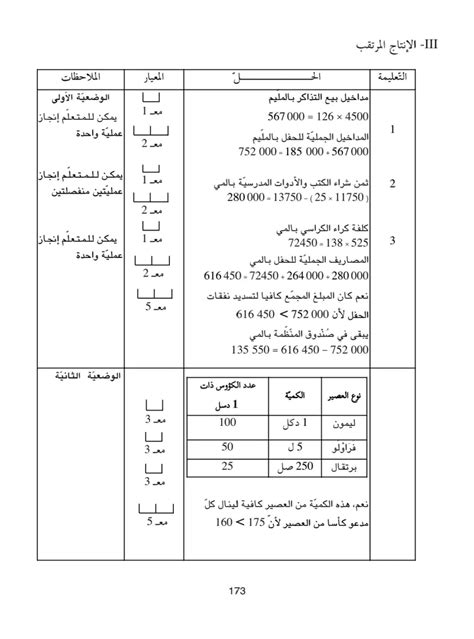 السنة الخامسة ابتدائي رياضيات تقييم مكتسبات التلاميذ في بداية السنة مع الإصلاح السنة الخامسة