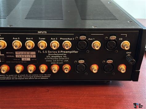 Vtl 5 5 Series Ii Signature Preamplifier Bring All Reasonable Offers