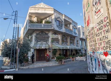 The Walled Off Hotel Bethlehem Set Up And Financed By Banksy Israel