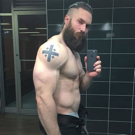 Brendan Gregory Bourassa Full Thick Dark Beard Mustache Beards