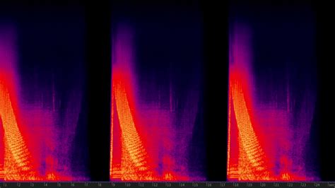 Pro Sound Effects On Linkedin 📈 Spectrogram Of Ray Gun Blast Sound