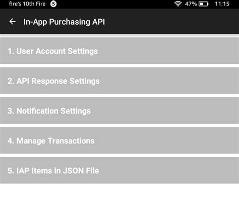App Tester User Guide In App Purchasing