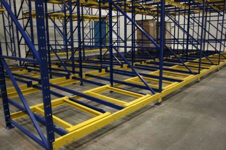 Unarco Pushback Pallet Rack Lifo System