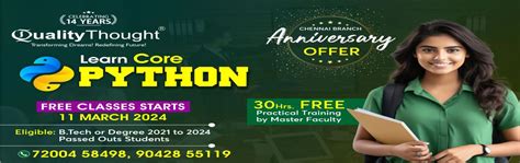Python Free Course Chennai Chennai