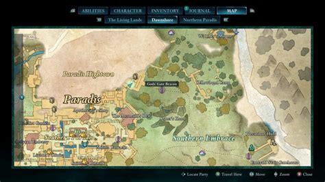 Woedicas Inheritance Treasure Map Avowed