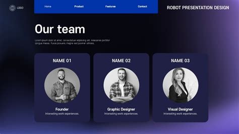 인공지능 Ppt 템플릿 로봇 공학