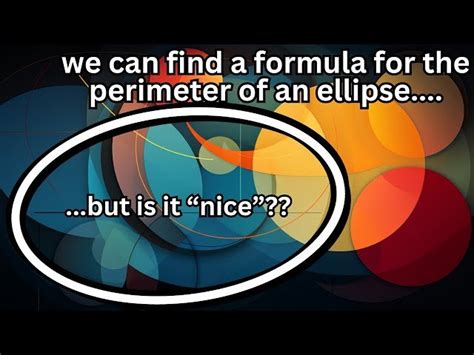 Free Video A Formula For The Circumference Of An Ellipse From Michael Penn Class Central