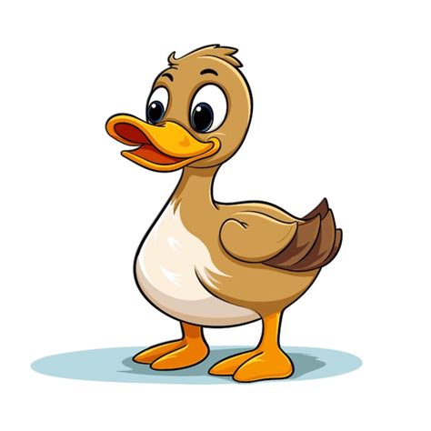 Premium Vector Duck Vector On White Background