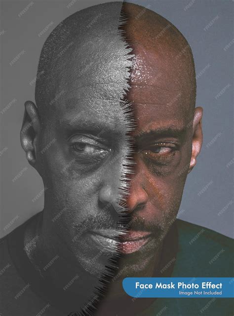 Premium Psd Face Mask Effect