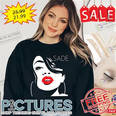 Sade Tour Concert 2023 Black Shirt • Picturestees Clothing Llc