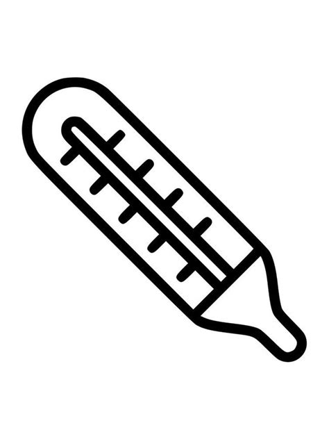 Termometro Para Colorir Descubrir Más De 81 Dibujos Termometros Para