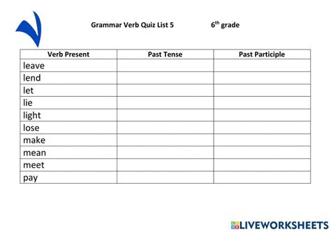 V1 V2 V3 Worksheet Live Worksheets 49 Off