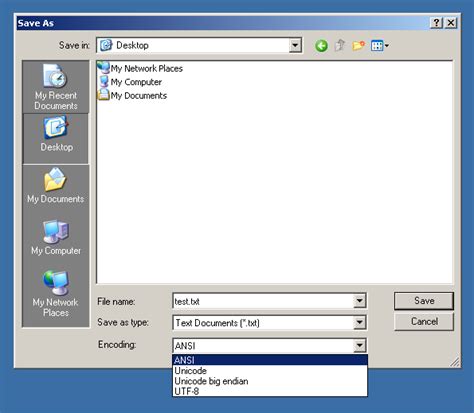 unicode uniocode and notepad windows