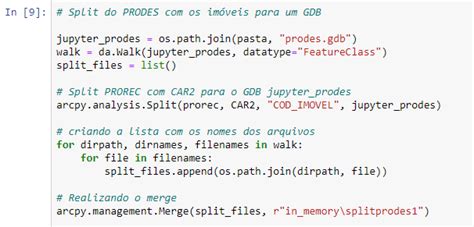 arcgis pro output in memory for arcpy analysis split geographic