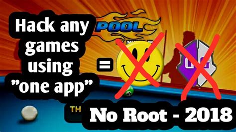 Hack Any Games Using One App No Root 2018 Youtube