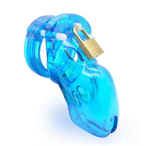 Light Blue Cb 3000 Male Chastity Device Topchastity