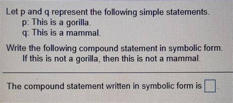 Solved Let P And Q Represent The Following Simple Chegg
