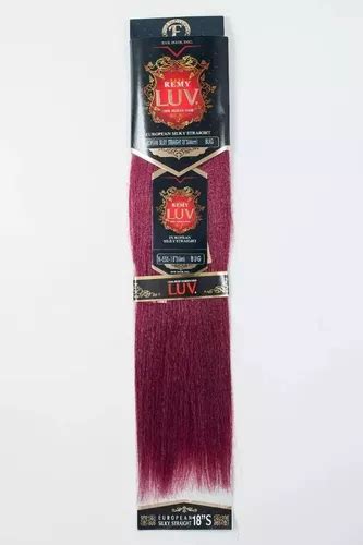 Extensão De Cabelo Eve Luv Remy 18 Plg 100 Natural Cor Loira Bug
