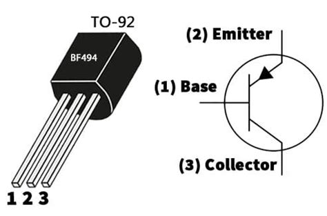 Bf494 Transistor Pinout Datasheet And Its Working